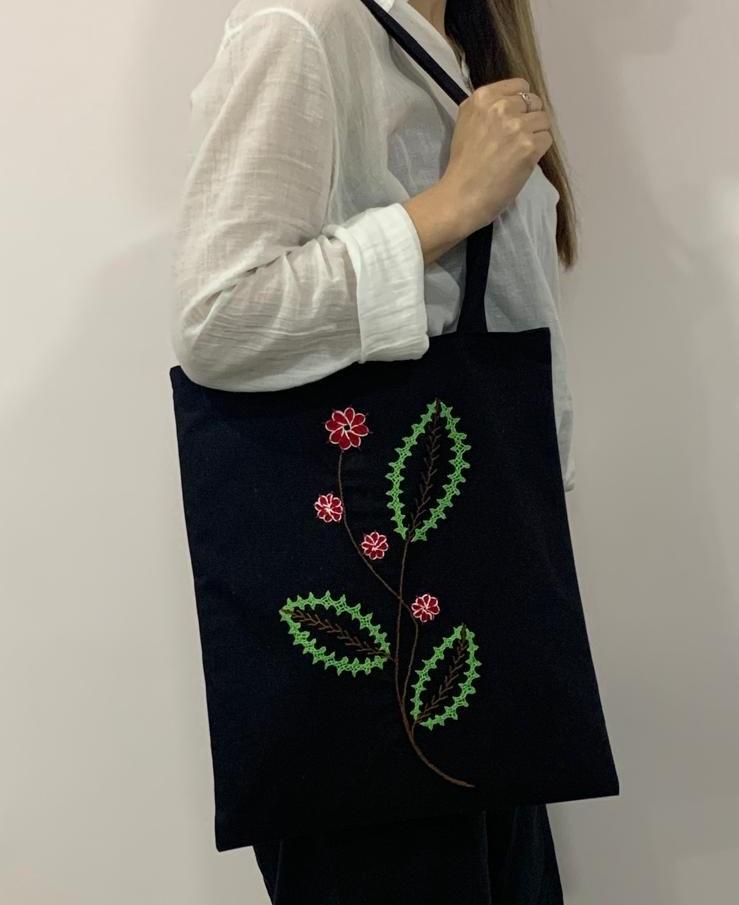 Handcrafted Jeans Marash Tote Bag - Gyumri SoArt